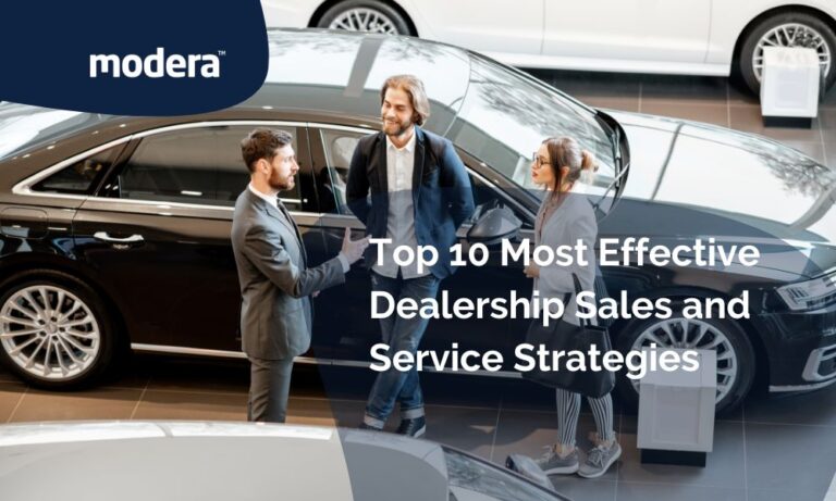 Sales and service strategies for dealerships - 10 most effective